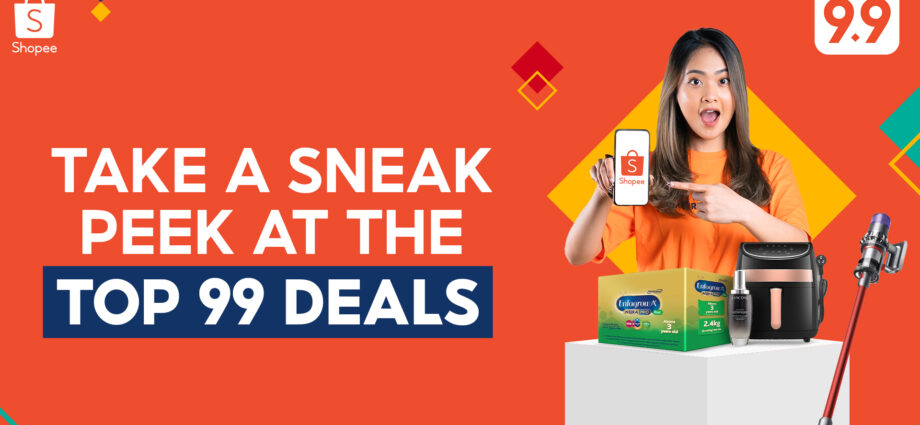 Here’s a Sneak Peek at the Top 99 Deals You Can’t Miss at Shopee’s 9.9 ...