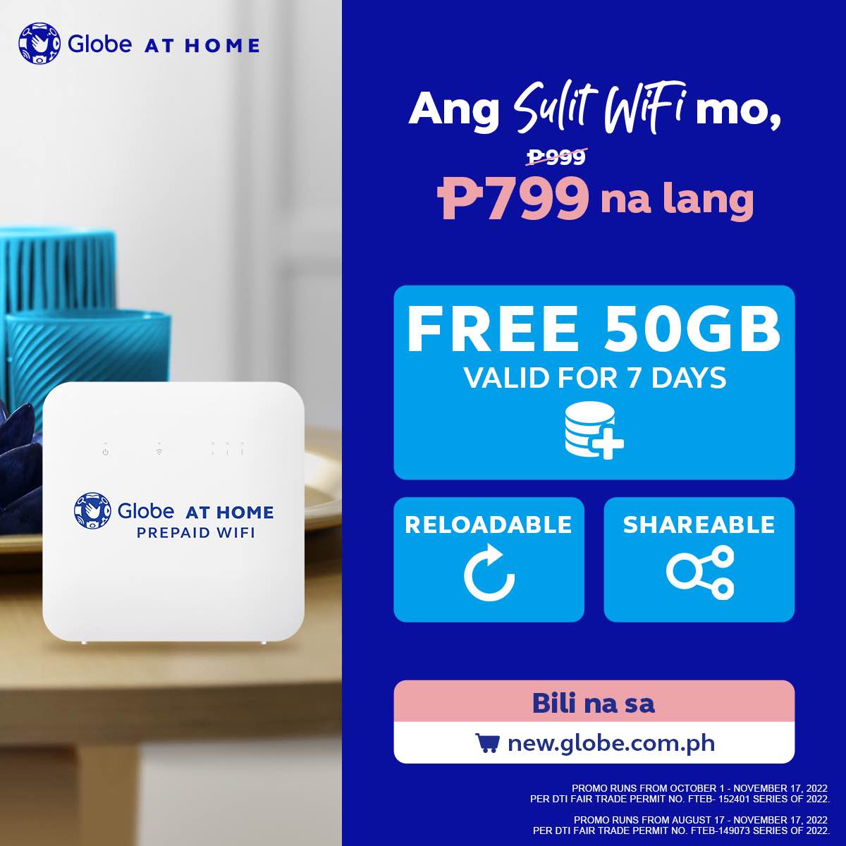 Thrive in the Digital New Normal with Most Affordable Globe At Home ...