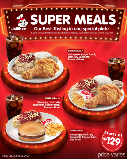 Reward Yourself with Jollibee Super Meals: Best-Tasting in One Special ...